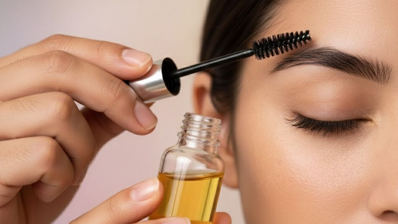 Daily Castor Oil Use Can Gradually Improve Lash Length and Eyebrow ...
